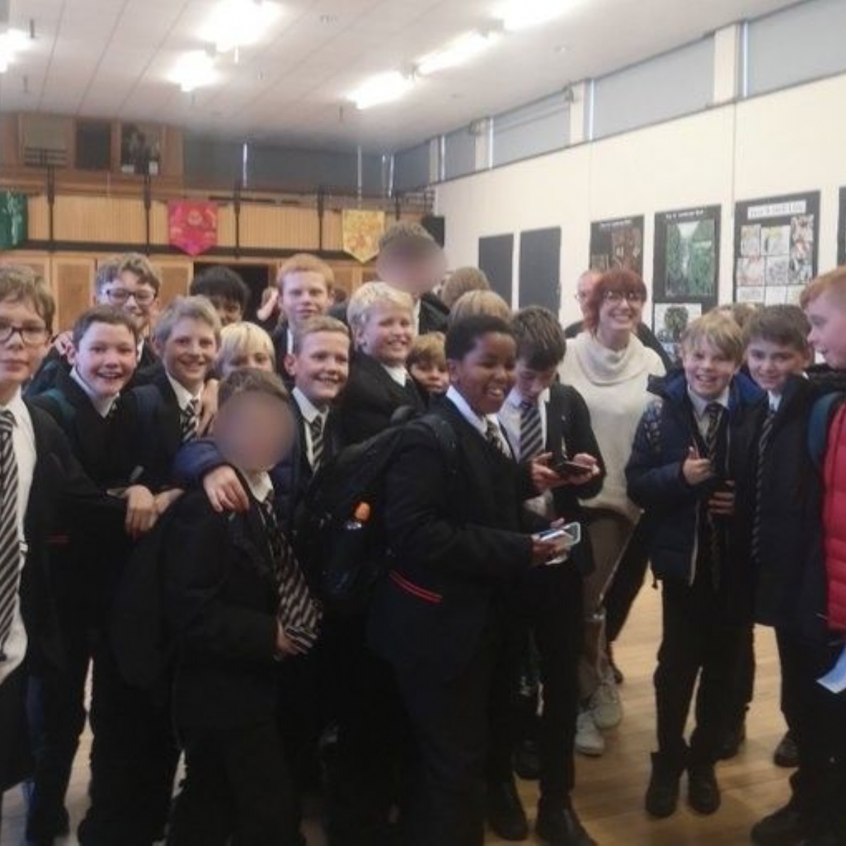 Carre's Grammar School - Singsation - Strictly Come Dancing Singer Workshop